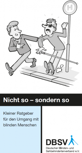 Umgang und Kommunikation mit blinden und sehbehinderten Menschen – Wiki Durchblick